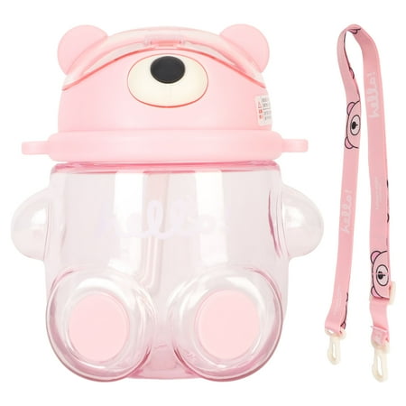 Oubit Bear Bottlewith Straw,700ml Bear Water Bottle Water Bottles Bear ...