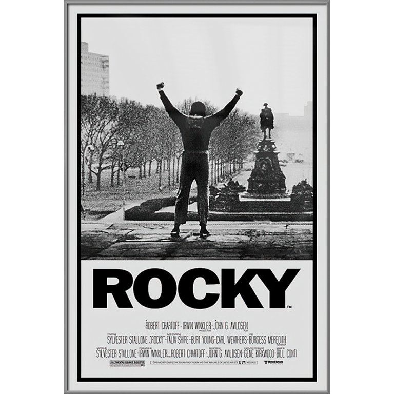 Framed Rocky Poster