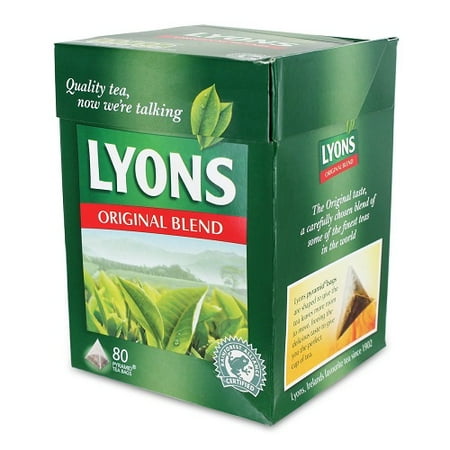 Lyons Original Irish Tea. 80 Bags - Walmart.com