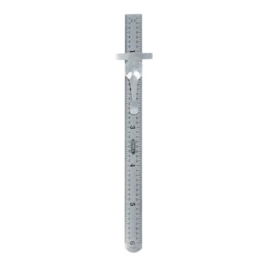 General Tools 616 Flexible Industrial Straight Edge Ruler, Stainless ...
