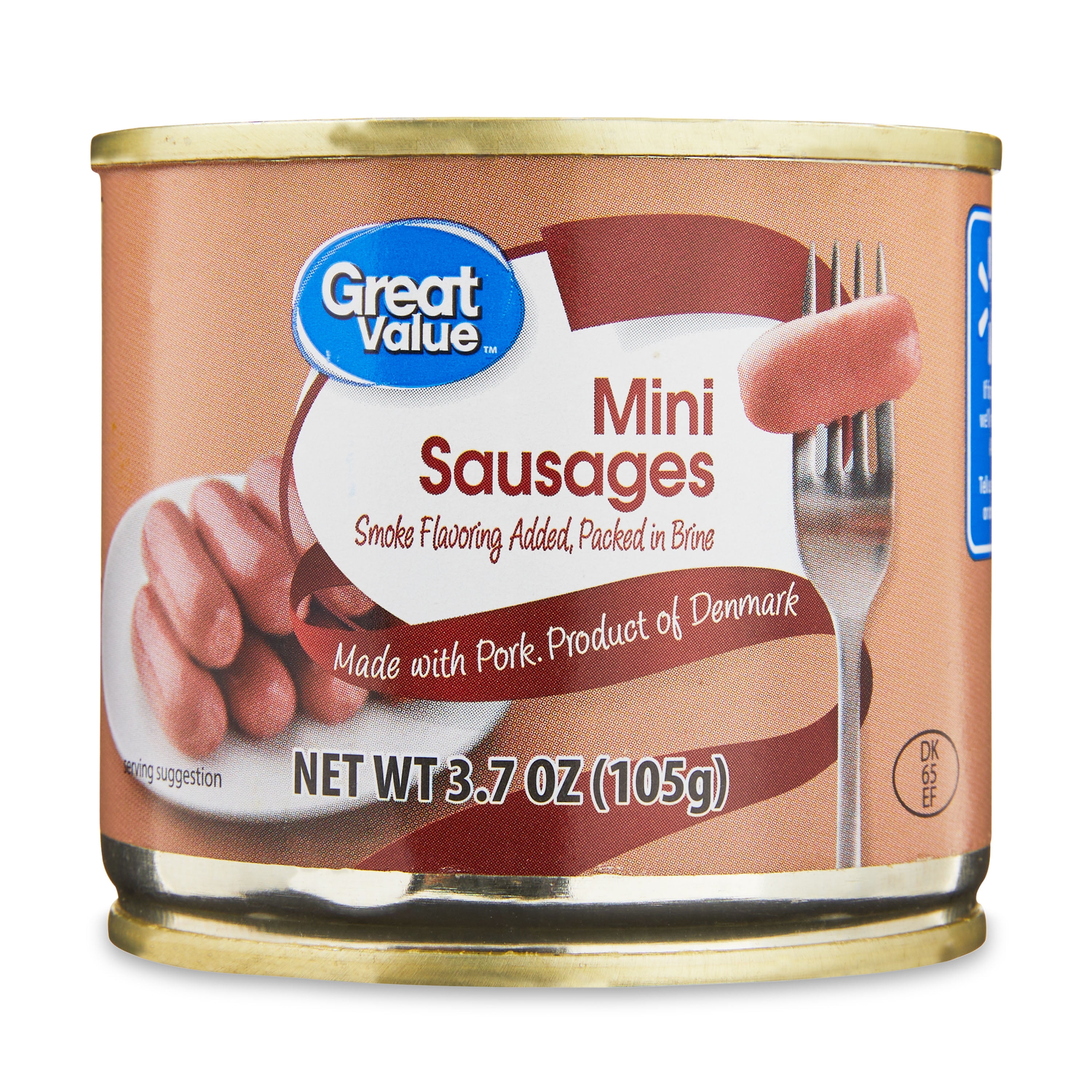 Great Value Mini Sausages, 3.7 oz - Walmart.com