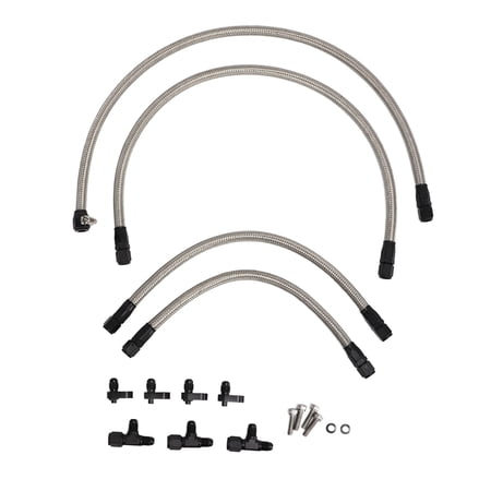 Coolant Crossover Steam Vent Kit,Steam Vent Hose Coolant Coolant Steam ...