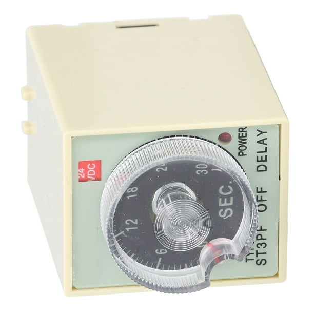 30S Time Relay, 200~220V Input 24V Output Power Off Delay Timer For ...