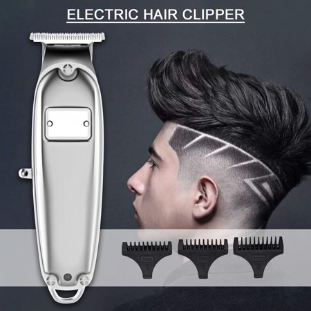 Electric Hair USB Rechargeable Hair Trimmers with Cleaning Brush Limit ...