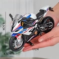 1:12 Scale Diecast Metal Sport Motorcycle Model, Collectible Racing ...
