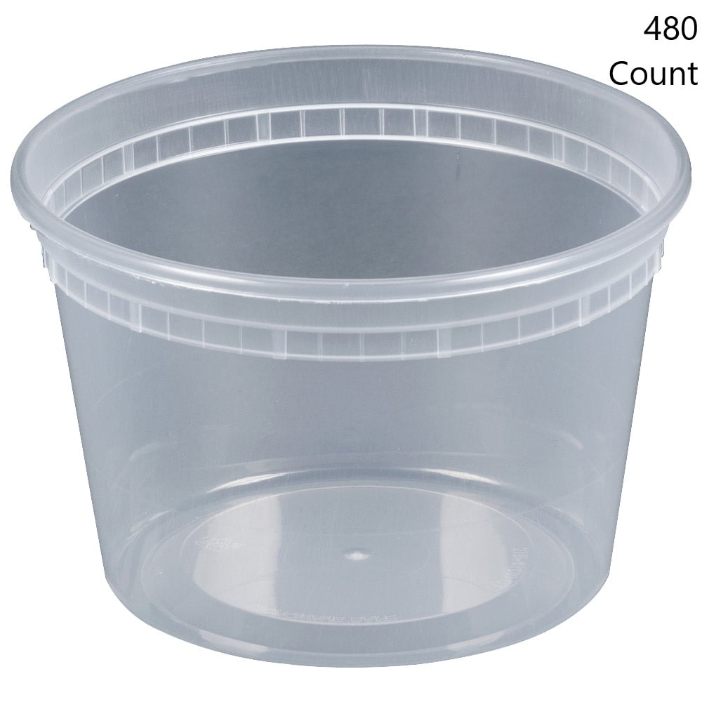 Pactiv SD5016Y 16 oz Newspring Deli Cup, Case of 480 - Walmart.com