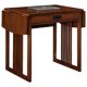 Mission Drop Leaf Desk in Mission Oak - Walmart.com