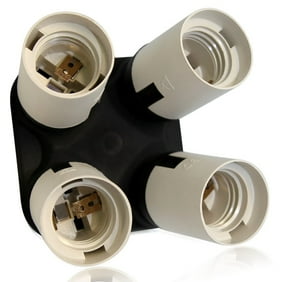 NICOR Lighting Medium Base 120V Socket String Adapter (17204) - Walmart ...