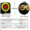 3Pcs Bird Deterrent Eye Balloons Reflective Scarecrow Decoy, Heavy Duty ...