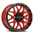 Raceline Krank 15" UTV Wheels/Rims Red Polaris RZR 1000 XP / Ranger XP ...
