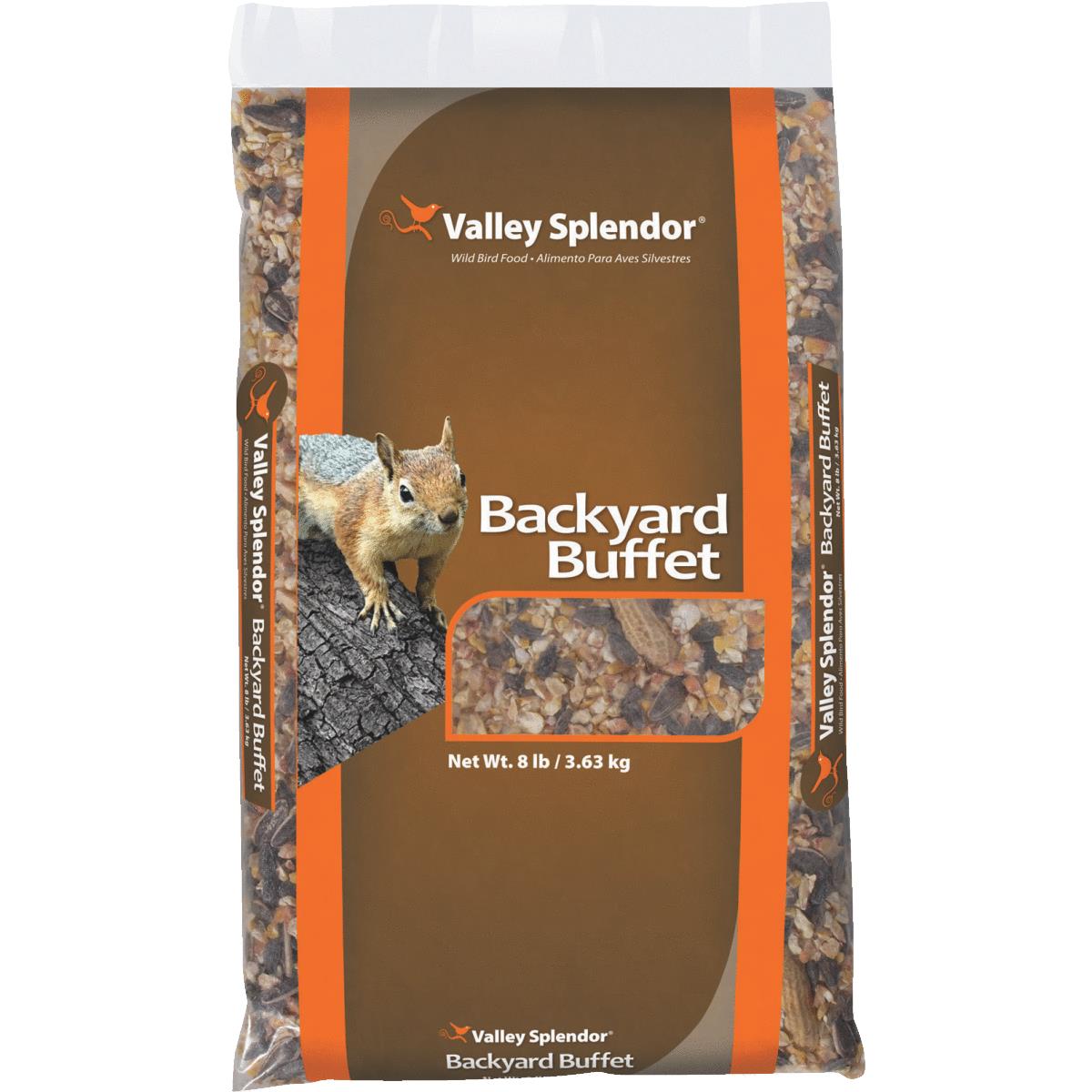 Valley Splendor Backyard Buffet 8 Lb. Chipmunk & Squirrel Wildlife Feed ...