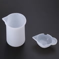 LICEWO 4Pcs/set Non-Stick Nonstick Silicone Mixing Cups DIY Tools Epoxy ...