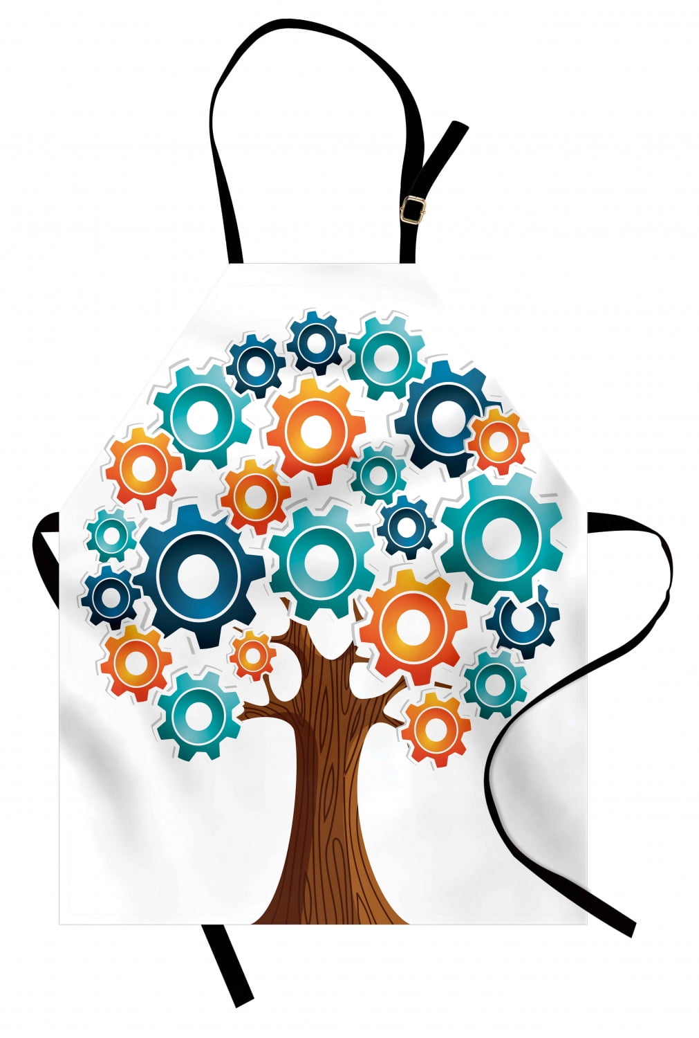 Industrial Apron Innovation Gears Concept Tree System of Nature ...