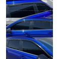 FOR 2023-2026 HONDA CR-V CRV JDM 3D WAVY MUGEN STYLE WINDOW VISOR RAIN ...