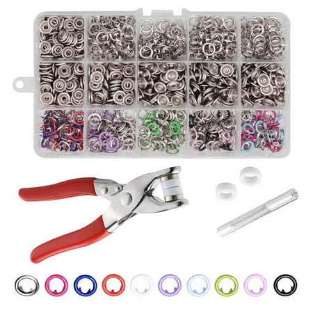 9.5mm Metal Snap Buttons Fastener Plier ;snap button press tool Press ...