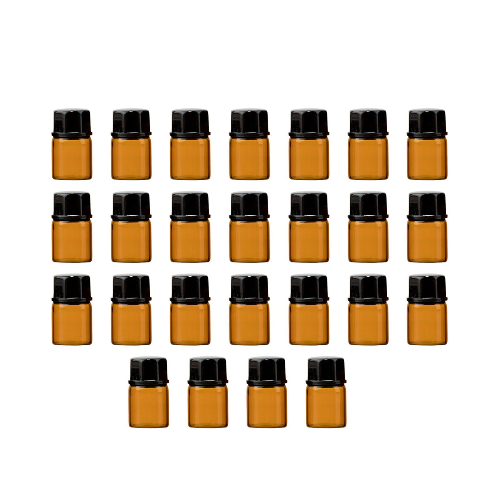 25 Pieces Mini Liquid Bottles Tubes Storage Container with Caps ...
