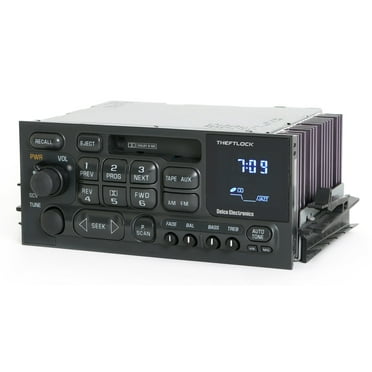 Restored GM Delco 1996-02 Chevy S10 Car Radio AM FM Cassette w Aux on ...