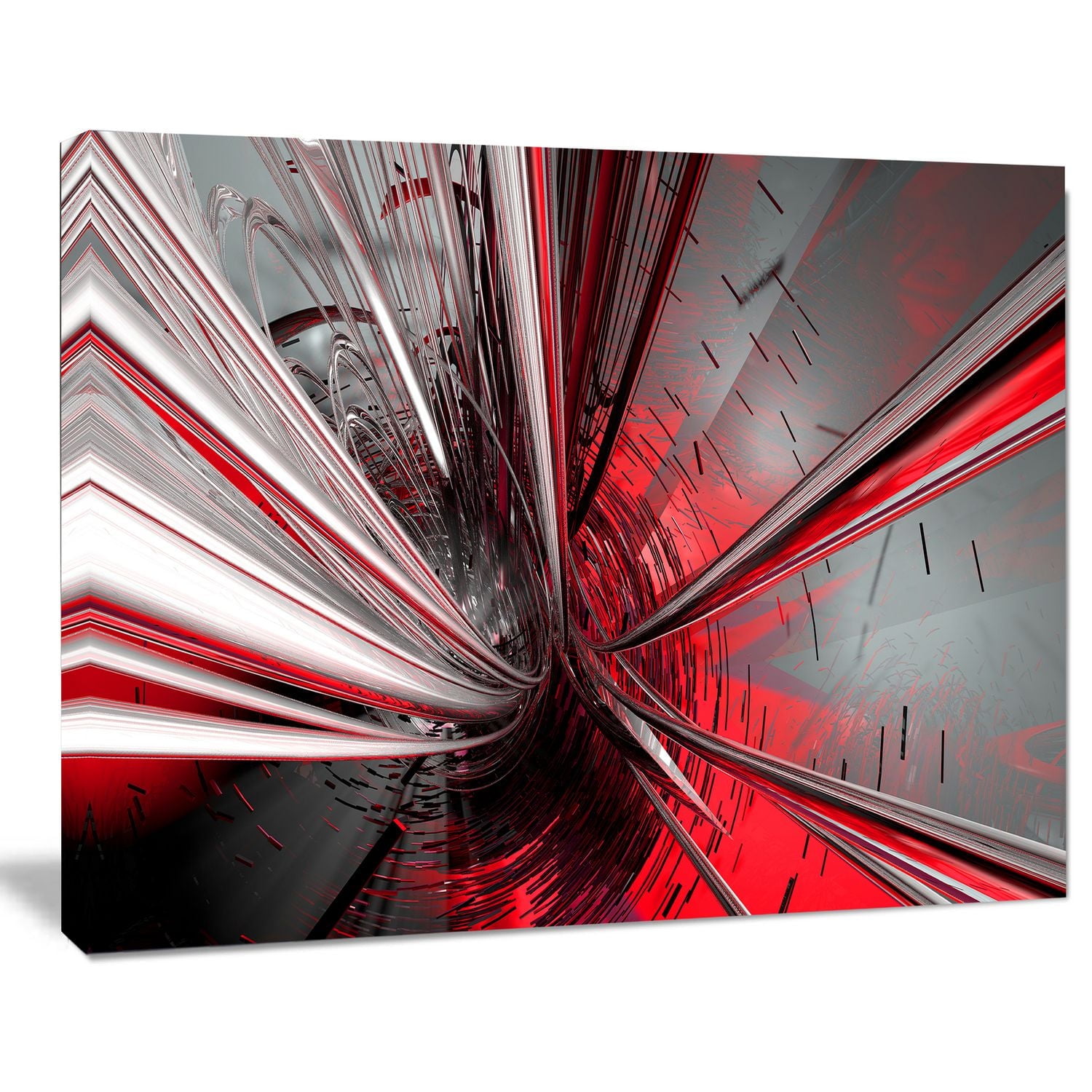 Click here for Designart Design Art Fractal 3d Deep Into Middle A... prices