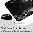 ADECORIVY Astronaut Planet Space License Plate, Aluminum Decorative ...