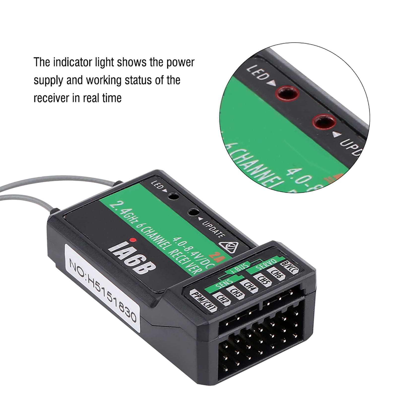 Click here for Fyydes Fs-Ia6b 6ch Receiver  Indicator Light Profe... prices