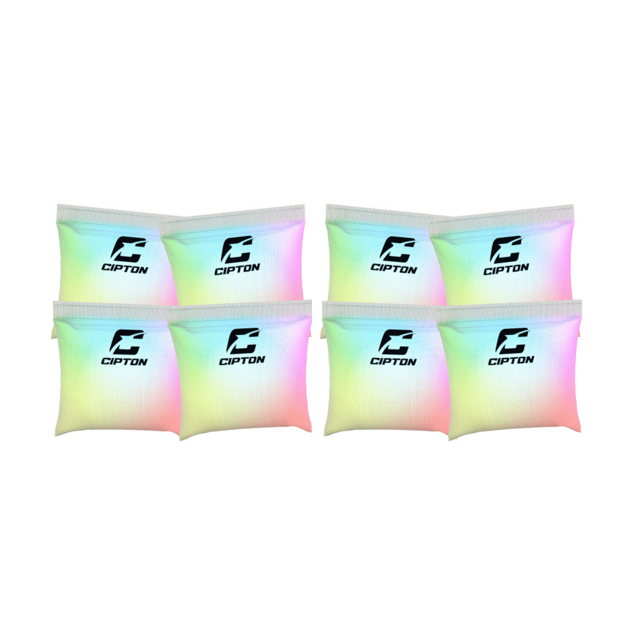 Cipton Light Up Cornhole Bags 4 Bean Bag Toss Outdoor Games - 8 Pack ...