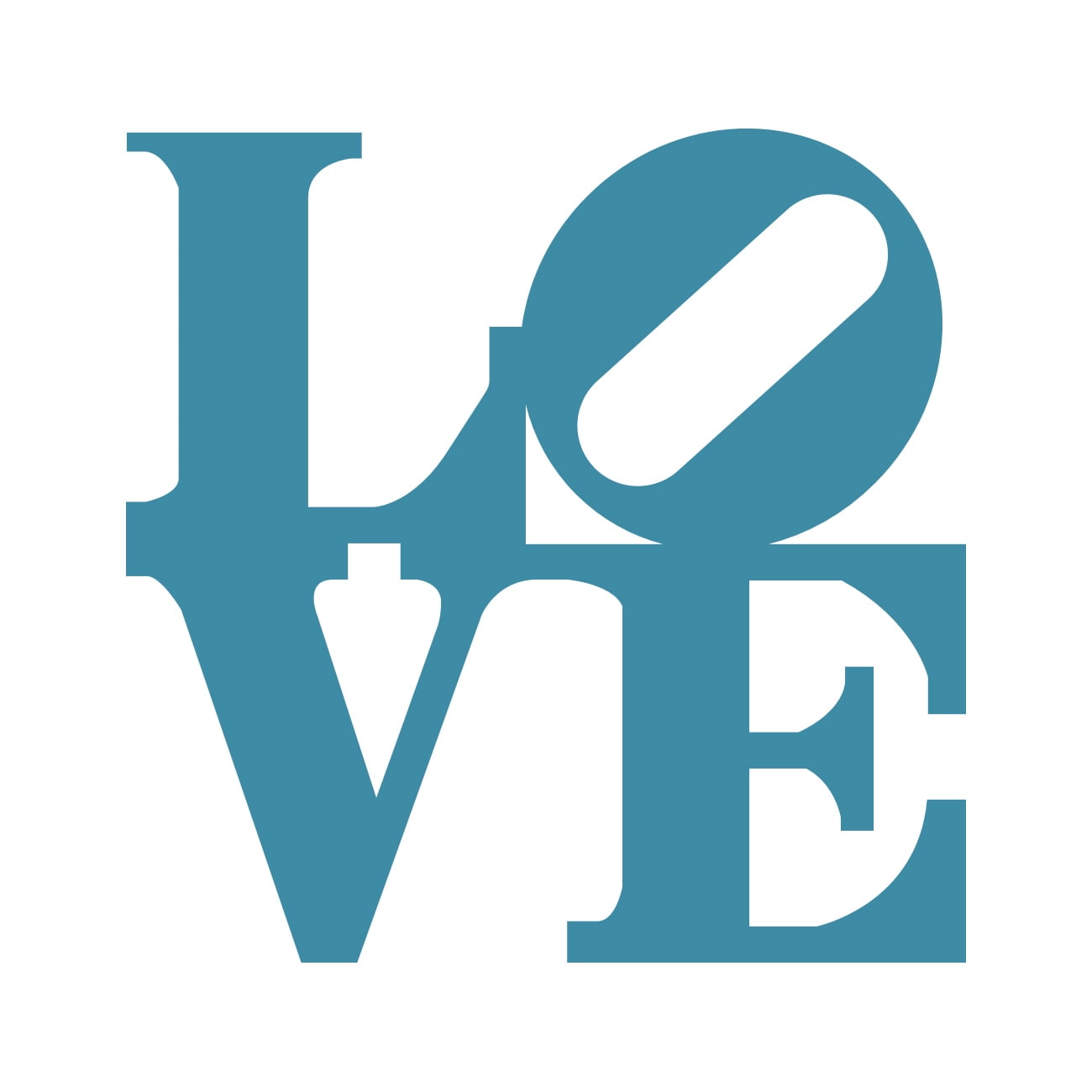 Love Park Sticker Decal Die Cut - Self Adhesive Vinyl - Weatherproof ...