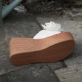 Taylonsss Women's Bohemian Summer Wedge Slippers with Bow Detail Thick ...
