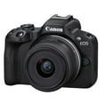 Canon EOS R50 Mirrorless Camera, RF-S 18-45mm Lens, Dual Wireless ...