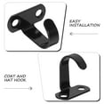 BESTOYARD Wall Fixing Ceiling Hook Metal Hooks Under Cabinet Shelf ...