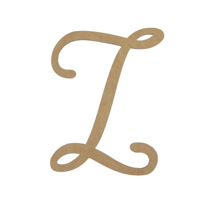 Wooden Letter Unfinished, Marcella Font, Craft Cutout - Walmart.com