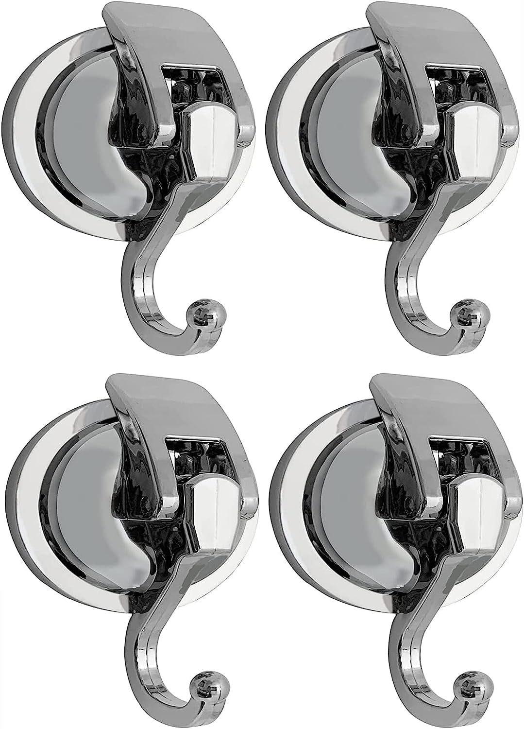 Suction Cup Hooks Heavy Duty Vacuum Suction Shower Hooks Glass Suction ...