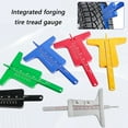 Portable Tire Grooves Depth Gauge Offering Safety Check During Travel ...
