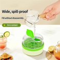 ANXPTIME Space Saving Flexible Tray Press Type Handmade Ice Molds ...