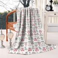 50x60 Inch Flannel Fleece Blanket for Men, Women & Kids, Soft ...