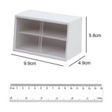 1:12 Dollhouse Miniature Furniture Cake Display Cabinet Showcase ...