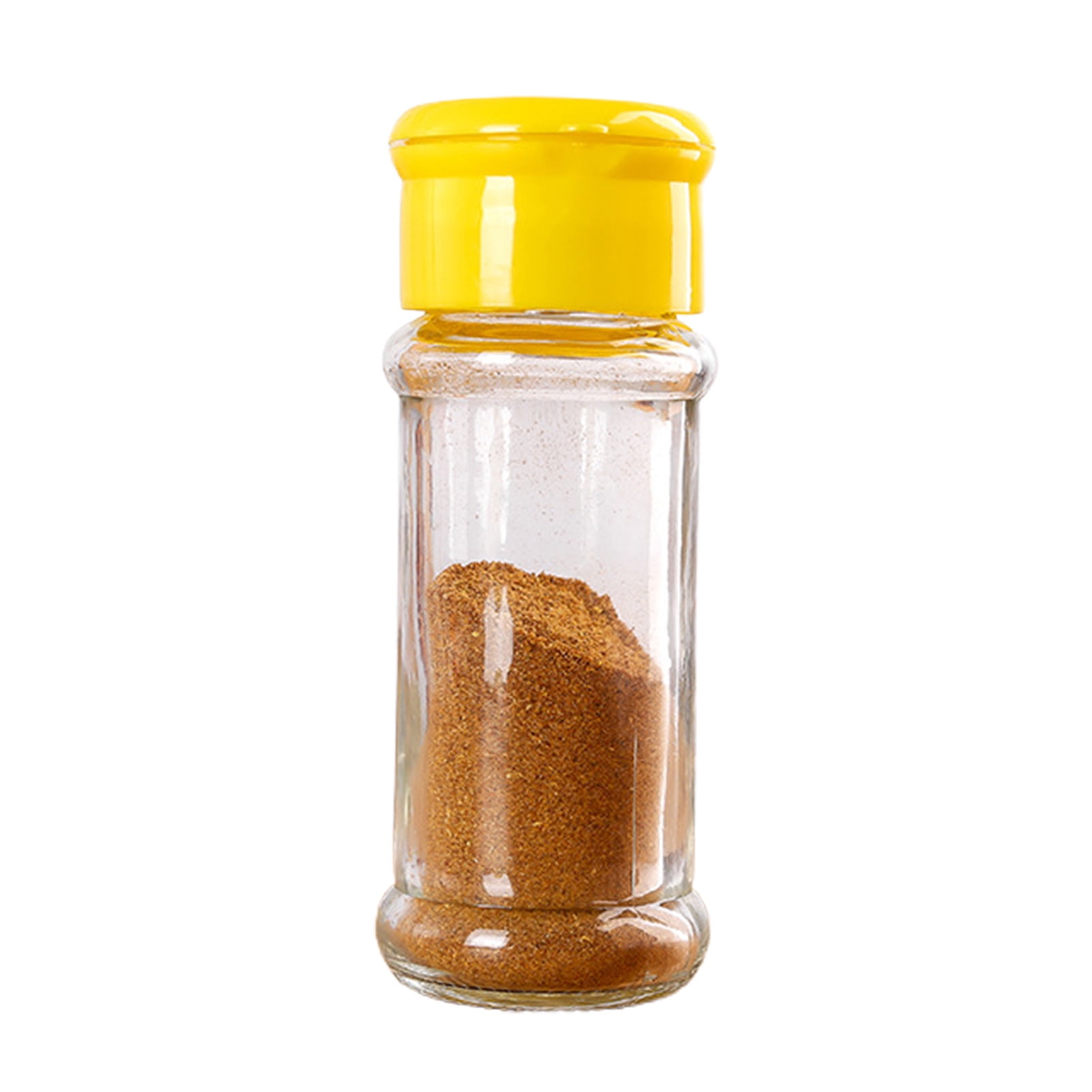 Reheyre Spice Jar with Lid - Clear - Detachable - Reusable - Refillable ...