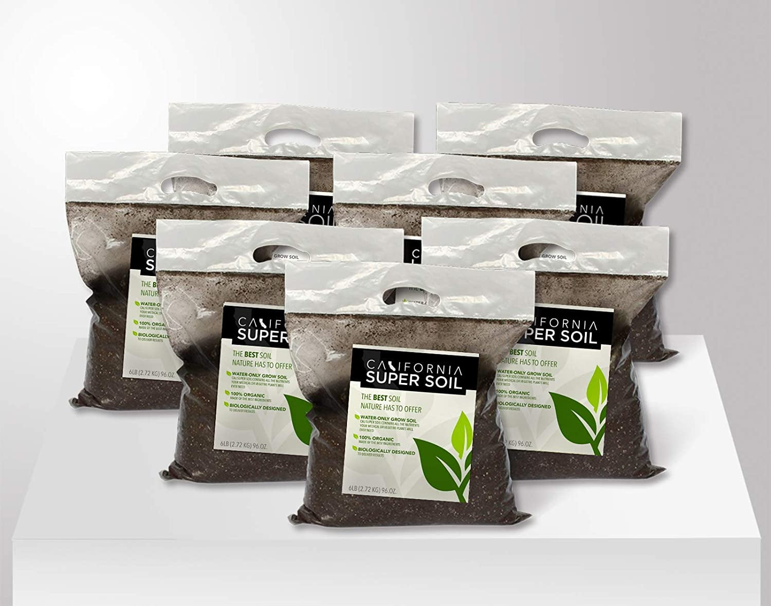 California Hot Soil - Premium Organic Super Soil - (7x) 6lbs Bags ...