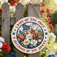 Americans Independence Day Door Hanging Holiday Wall Hanging Wooden ...