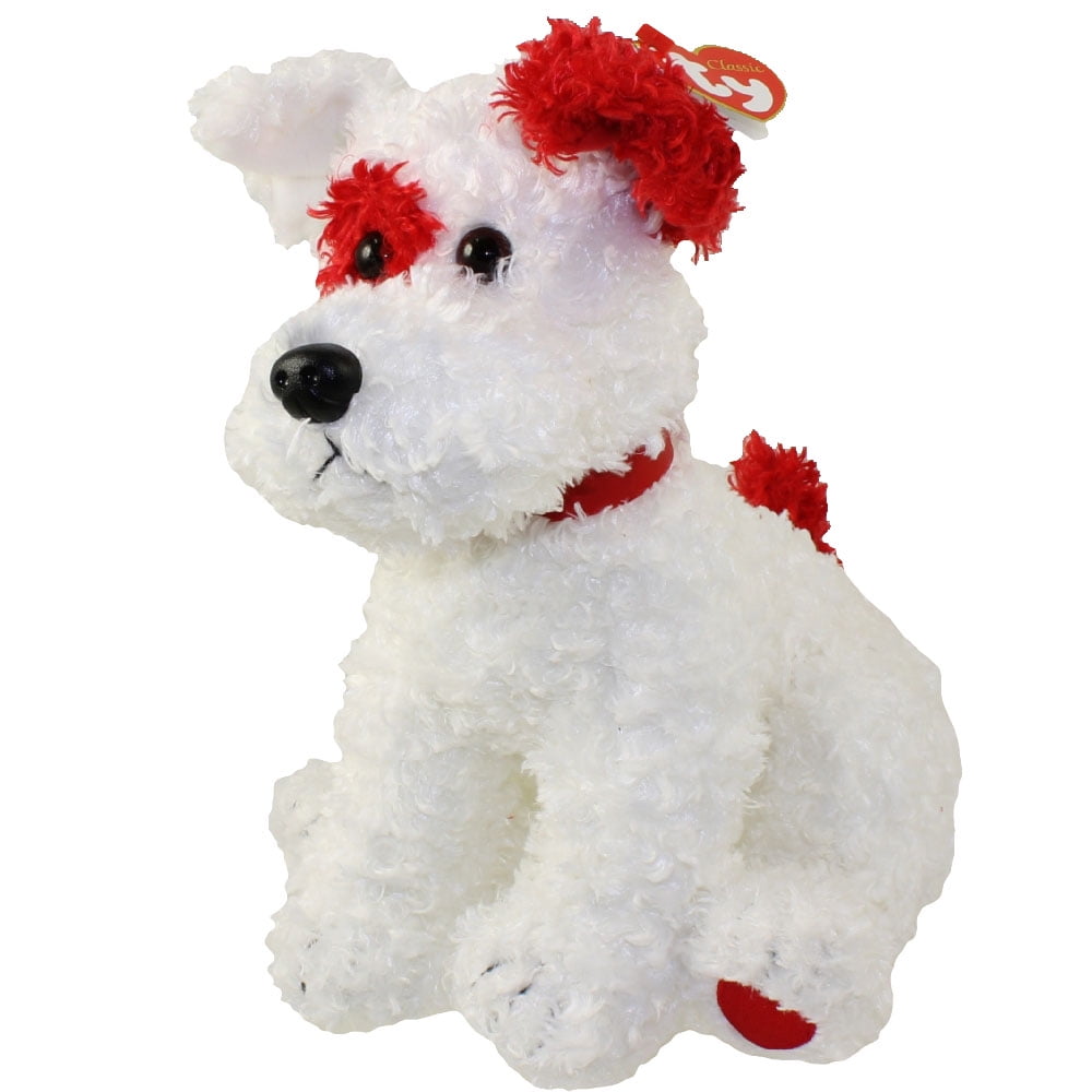 TY Classic Plush - CYRANO the Red & White Dog (10 inch) - Walmart.com
