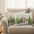 Christmas Outdoor Pillow Covers 20"x12" Set of 2, Waterproof Throw ...