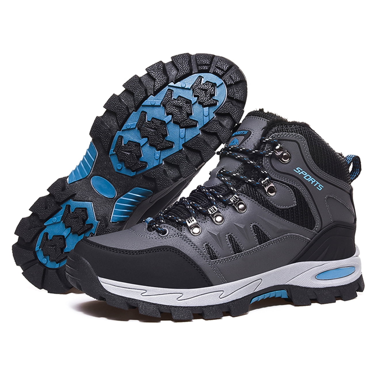 Buy Men's Women's Waterproof Hiking Boots Outdoor Mid Trekking ...
