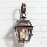 Irvins Country Tinware Jr. Town Crier Outdoor Wall Light Aged Copper ...