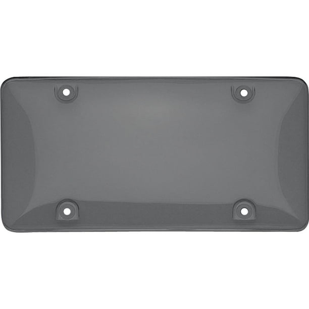 Cruiser Accessories Tuf Bubble License Plate Shield, Smoke, Fits ...