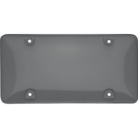 Cruiser Accessories Tuf Bubble License Plate Shield, Smoke, Fits ...