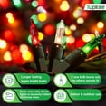 Tupkee Christmas String Lights 100ct Indoor & Outdoor Warm White ...