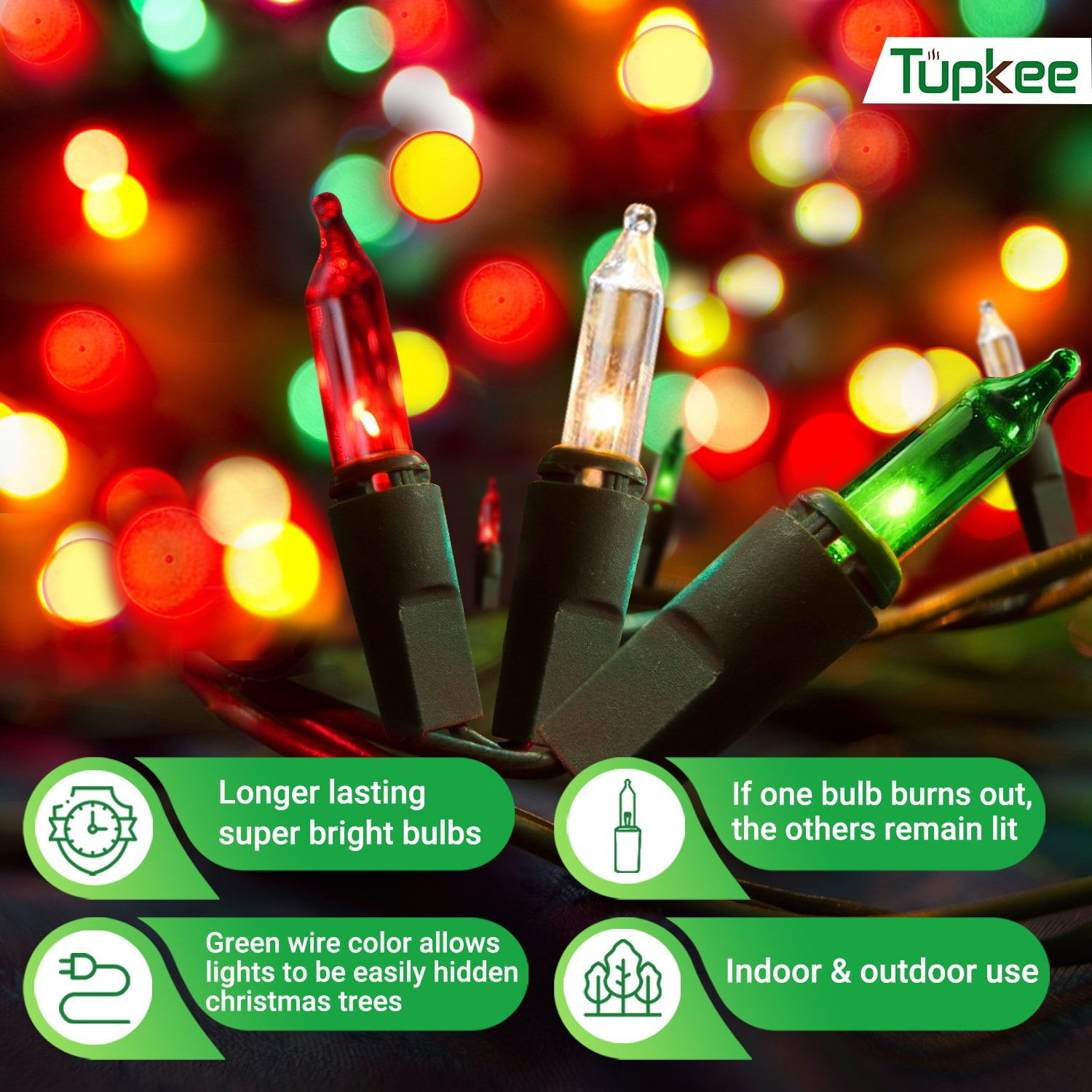 Red And Green Outdoor Christmas Lights