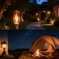 SHAANXIXIAN Flickering Light Bulbs E12 Base LED Fire Effect Flicker ...