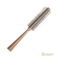 1 Piece Small Round Hair Brush for Thin or Short Hair Round Nylon Hair ...