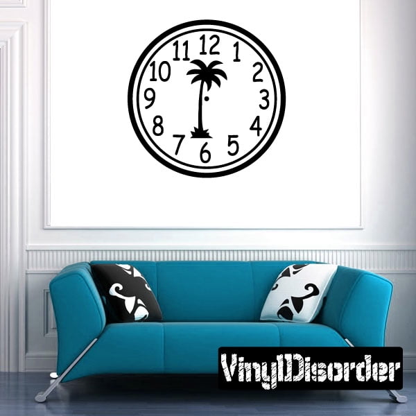 Vinyl Wall Decal Clock