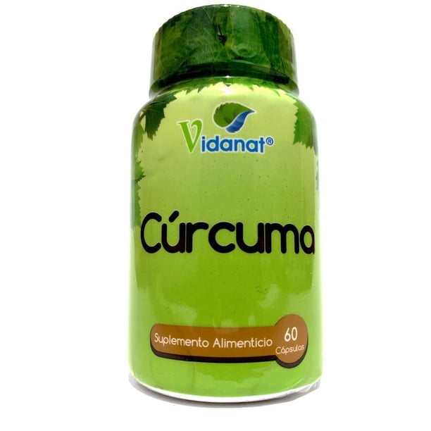 Cúrcuma Vidanat 500 mg 60 cápsulas | Walmart en línea